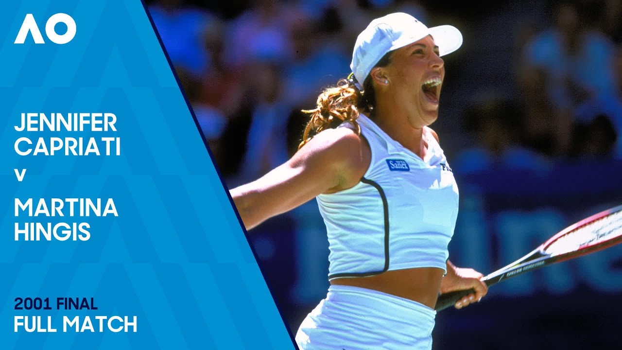 Jennifer Capriati v Martina Hingis Full Match | Australian Open 2001 ...
