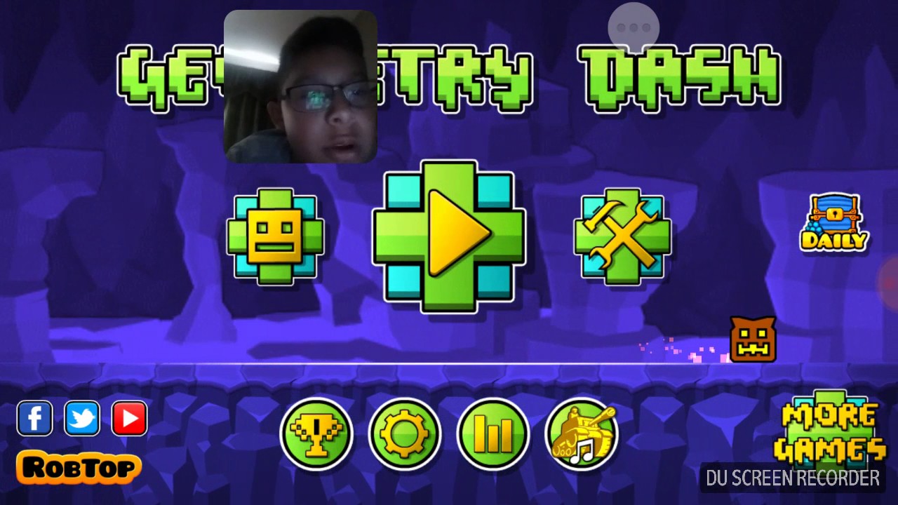 Geometry dash gameplay - YouTube