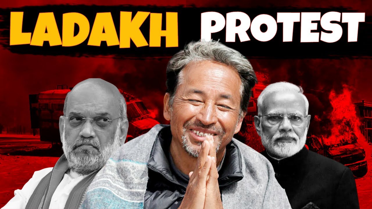“Ladakh Protest Explained: From Hunger Strike to Violence 🔥” - YouTube