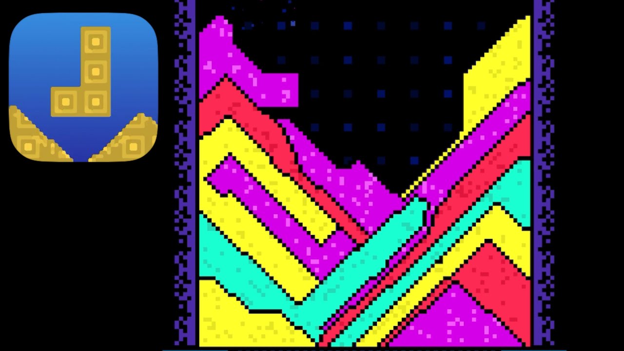 Sandtris: Sand Blocks - All Levels Gameplay Android, iOS - YouTube