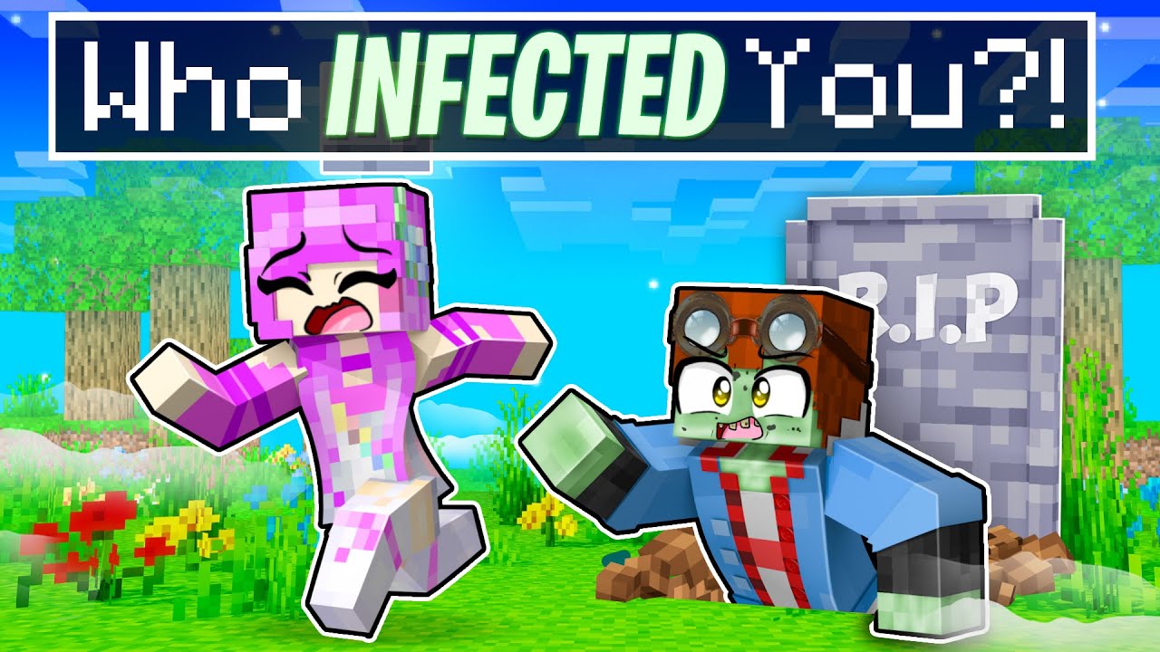 Infected by a ZOMBIE in Minecraft! - YouTube