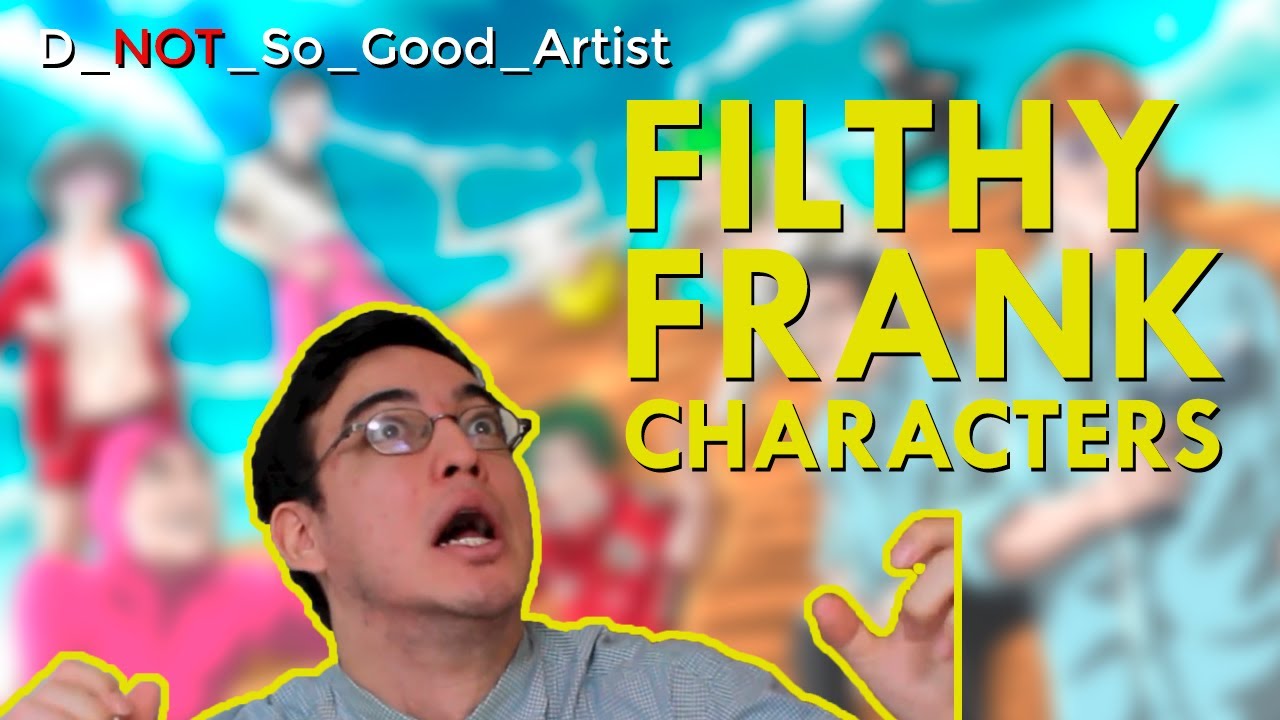 Drawing an Anime Version of Filthy Frank Characters Timelapse - YouTube