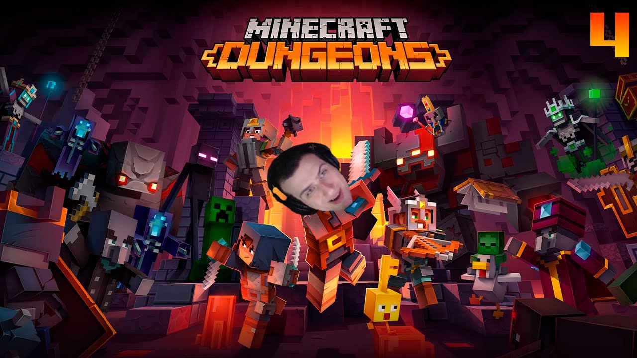 HELLYEAHPLAY ИГРАЕТ В MINECRAFT DUNGEONS #4 - YouTube