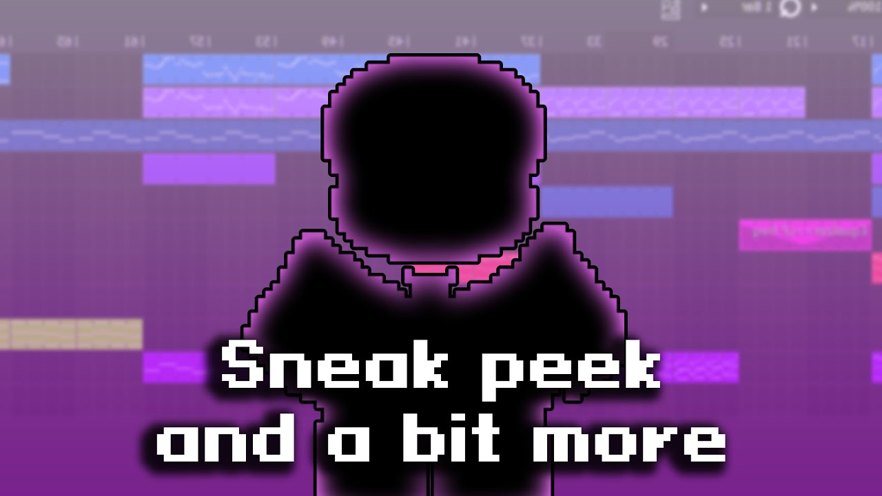 Sneak peek + A Unfinished SMW inspired song I made! (And a bit more ...