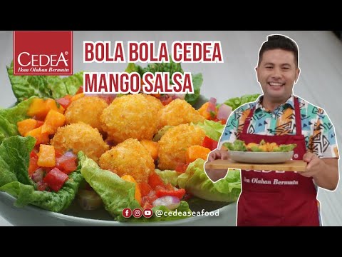 Bola Bola Cedea Manggo Salsa, Wangi Mangga nya Bikin Seger!! Chef Billy ...