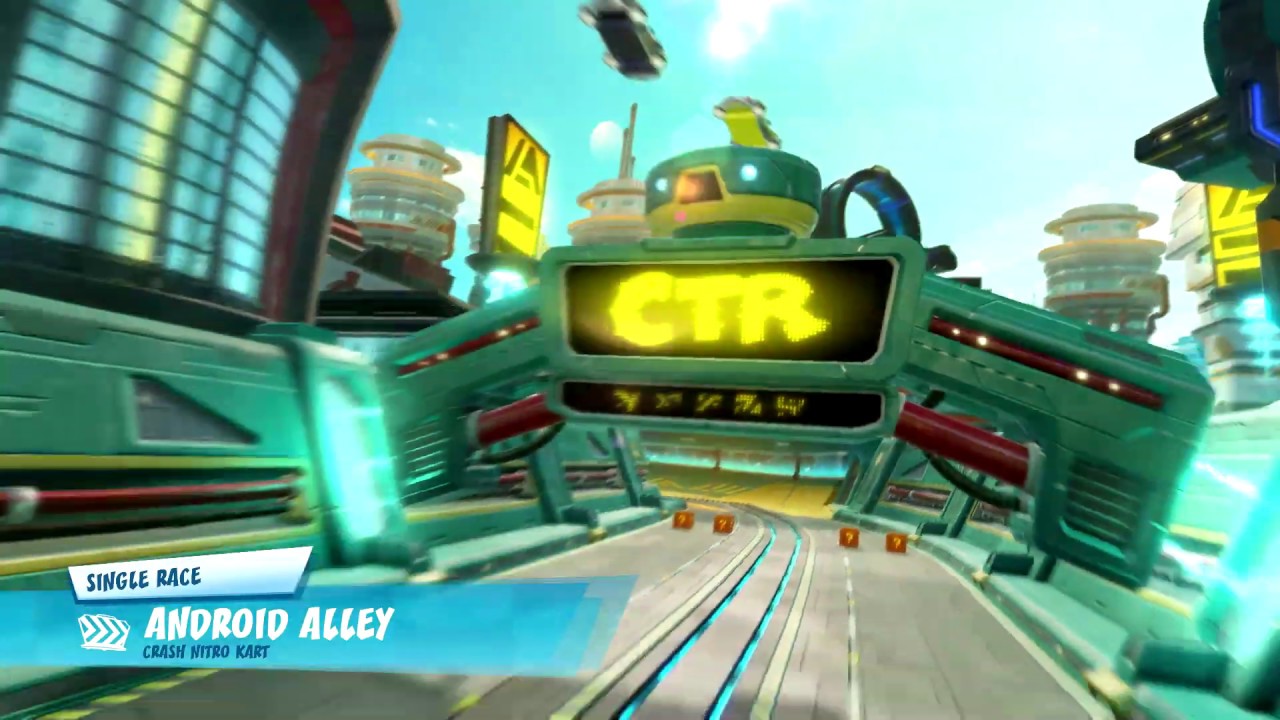 METROPOLIS (R&C) Music on ANDROID VALLEY - CTR:NF Custom Soundtrack ...