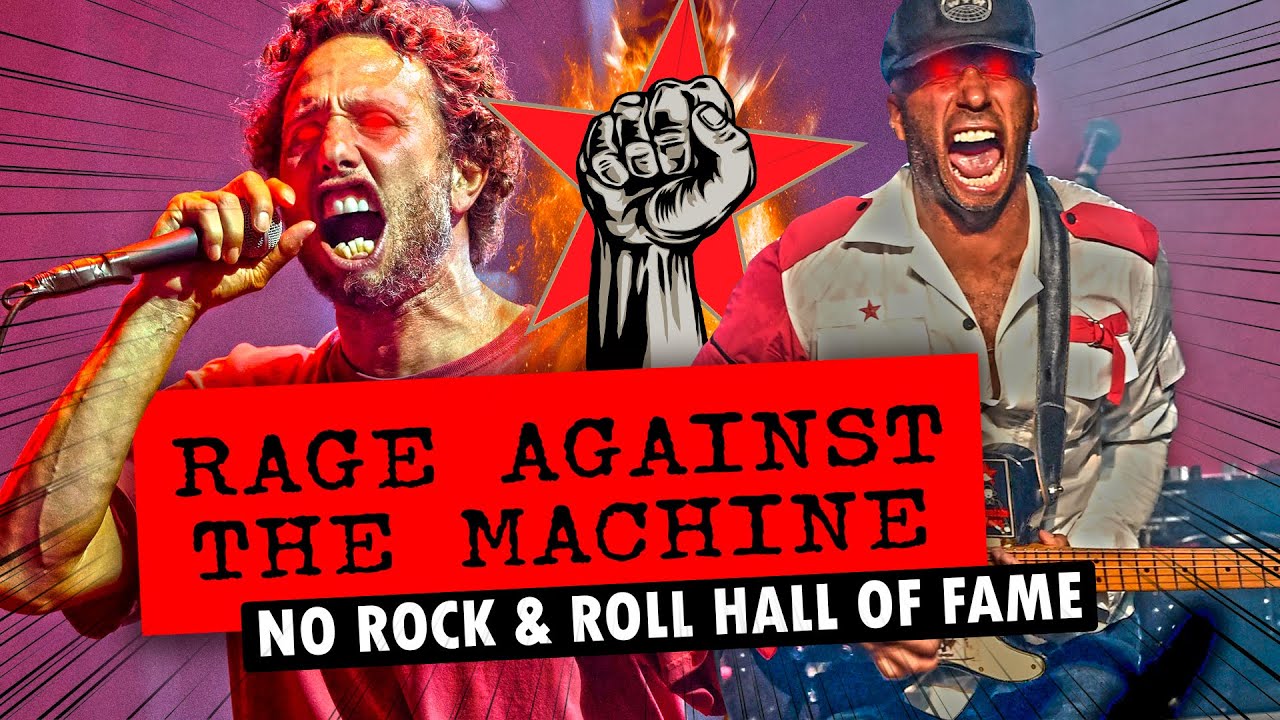 RAGE AGAINST THE MACHINE NO HALL DA FAMA DO ROCK - YouTube