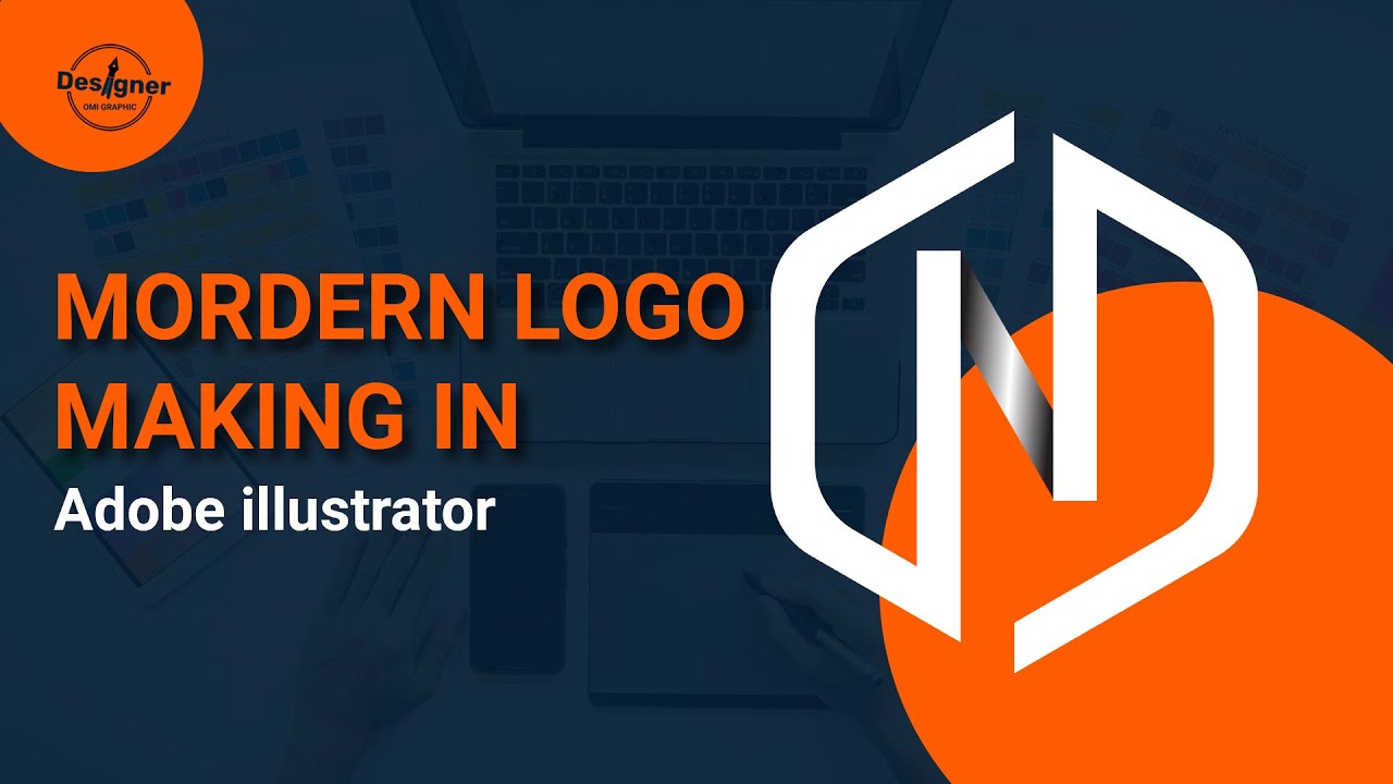 Mordern Logo Design | #mordern Logo Design Tutorial | Adobe illustrator ...