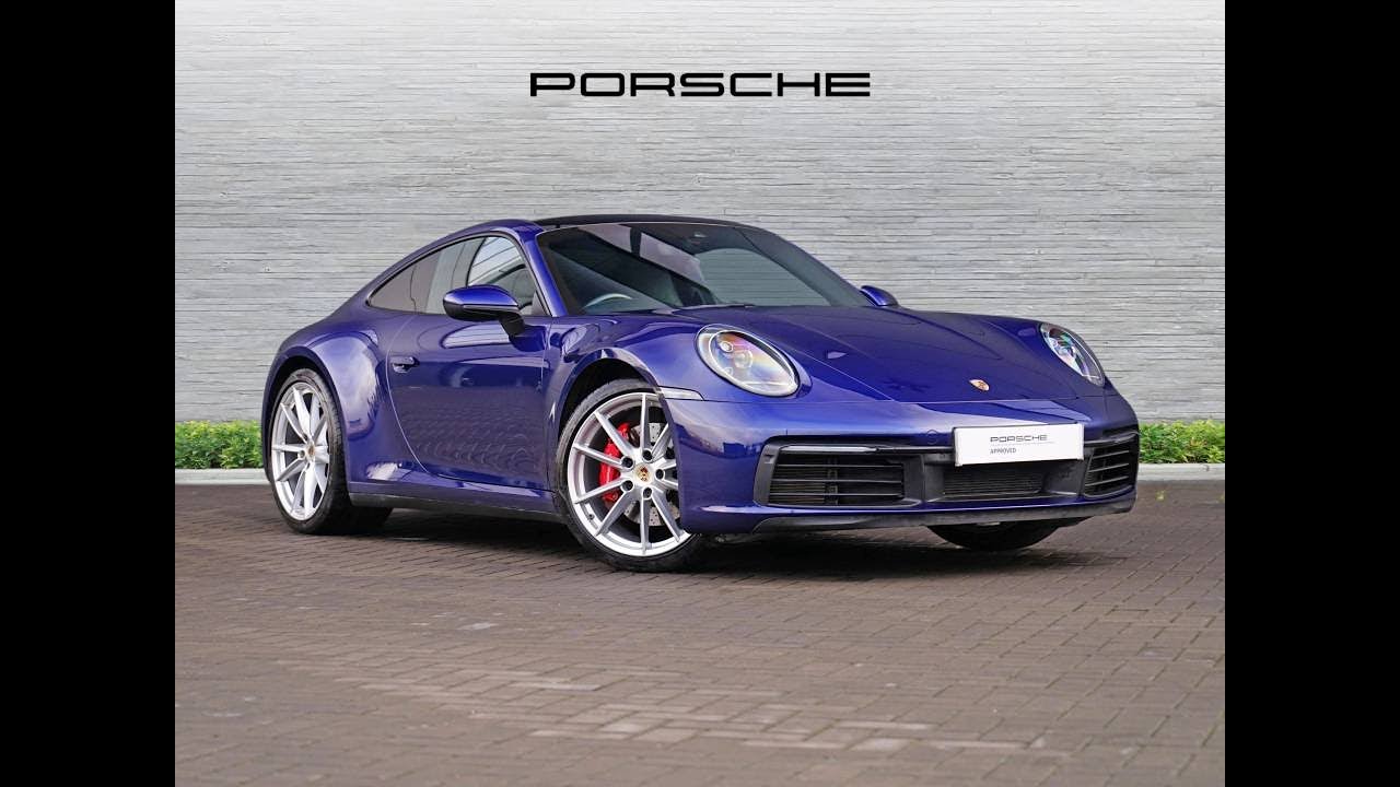 911 Carrera 4S | Gentian Blue Metallic | OV69YKJ - YouTube