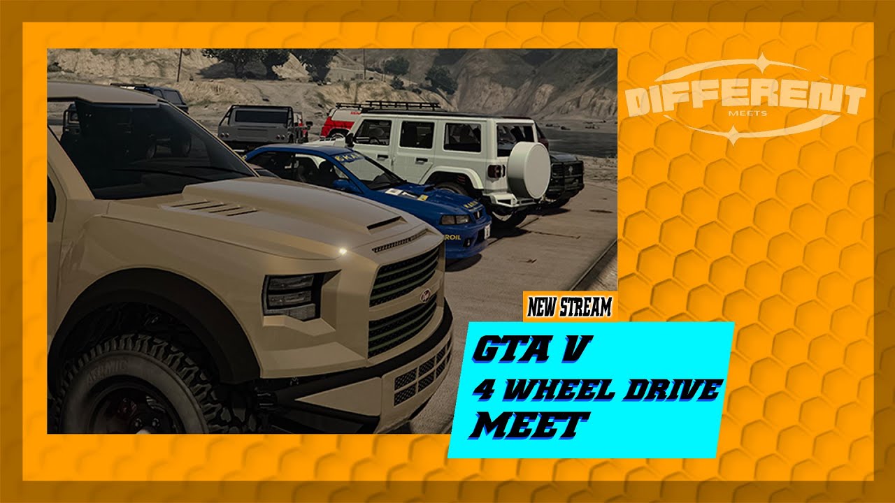 {LIVE} {PS5} GTA V - 4WD Meet | Road to 1.4K - YouTube