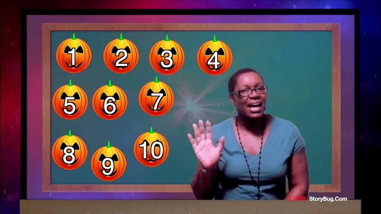 Preschool Learning - Counting Pumpkins - Littlestorybug - YouTube