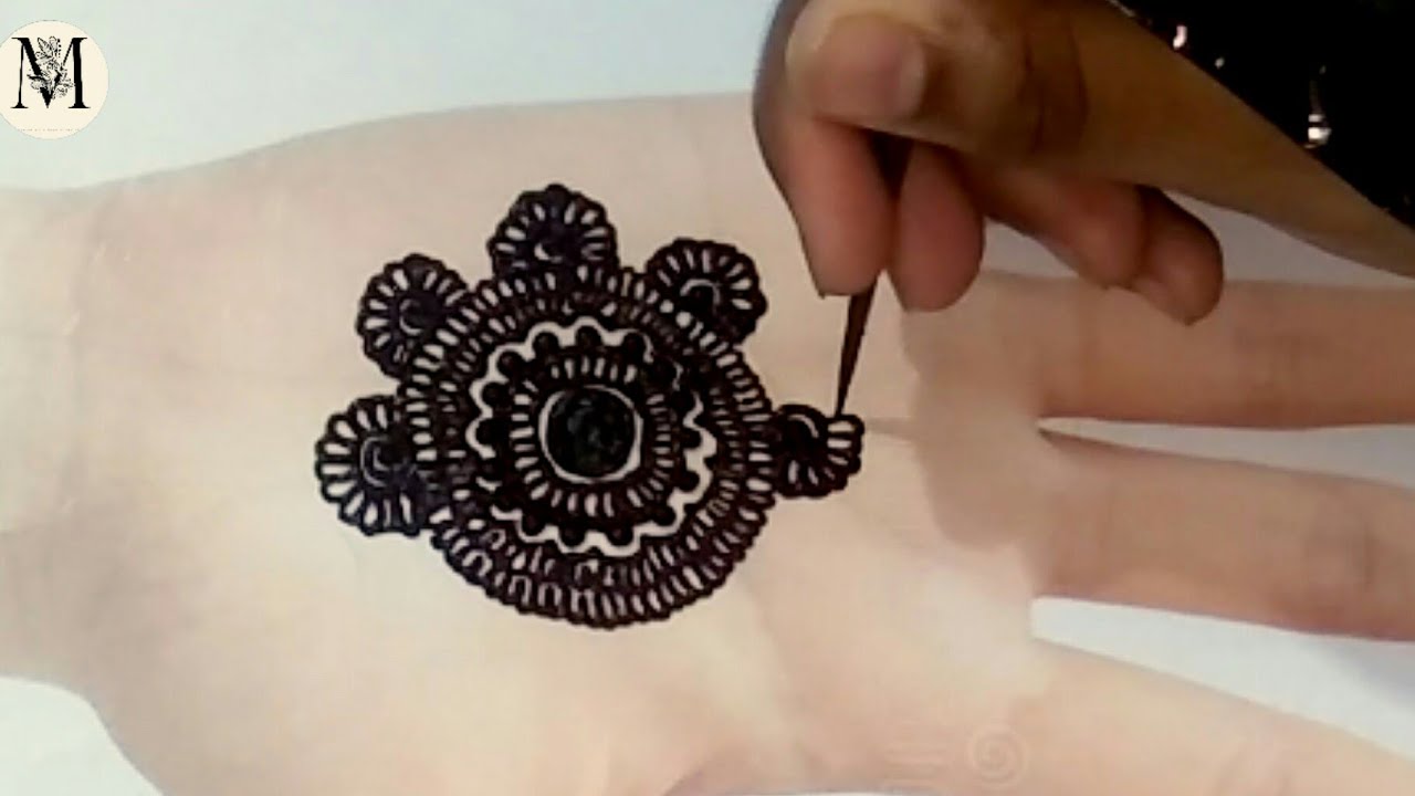 Mehandi Bunch Design By Maha Mehndi Art | Beautiful Mehandi Tikki ...