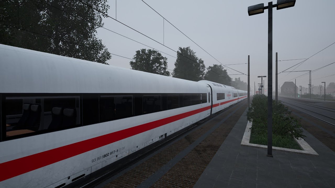 TSW 3-ICE 1 Oldenburg-Bremen (Verbremst kurz vor dem Ziel) - YouTube
