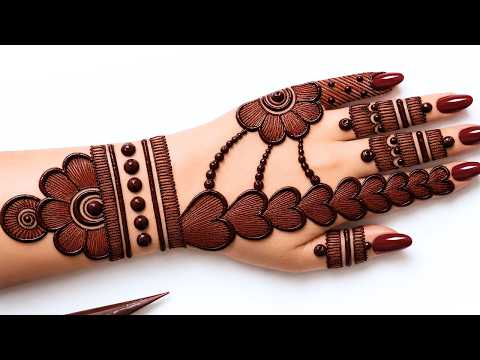 full hand simple mehndi design new 2026 |mehandi ka design | mehndi design | मेहंदी डिजाइन| #mehandi