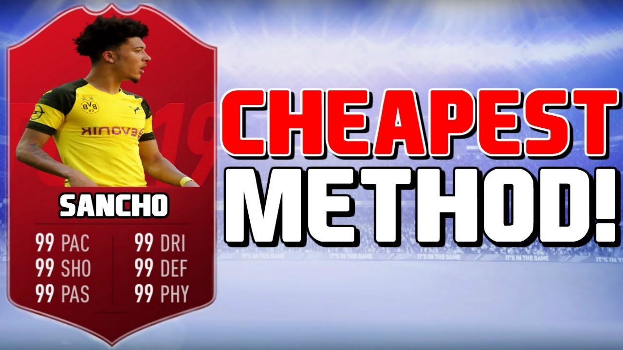 JADON SANCHO SBC CHEAPEST METHOD & COMPLETED FIFA 19 Ultimate Team ...