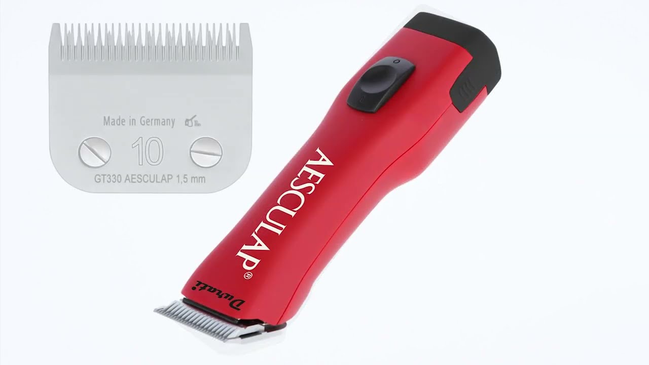 Aesculap Durati pet clipper with battery - YouTube