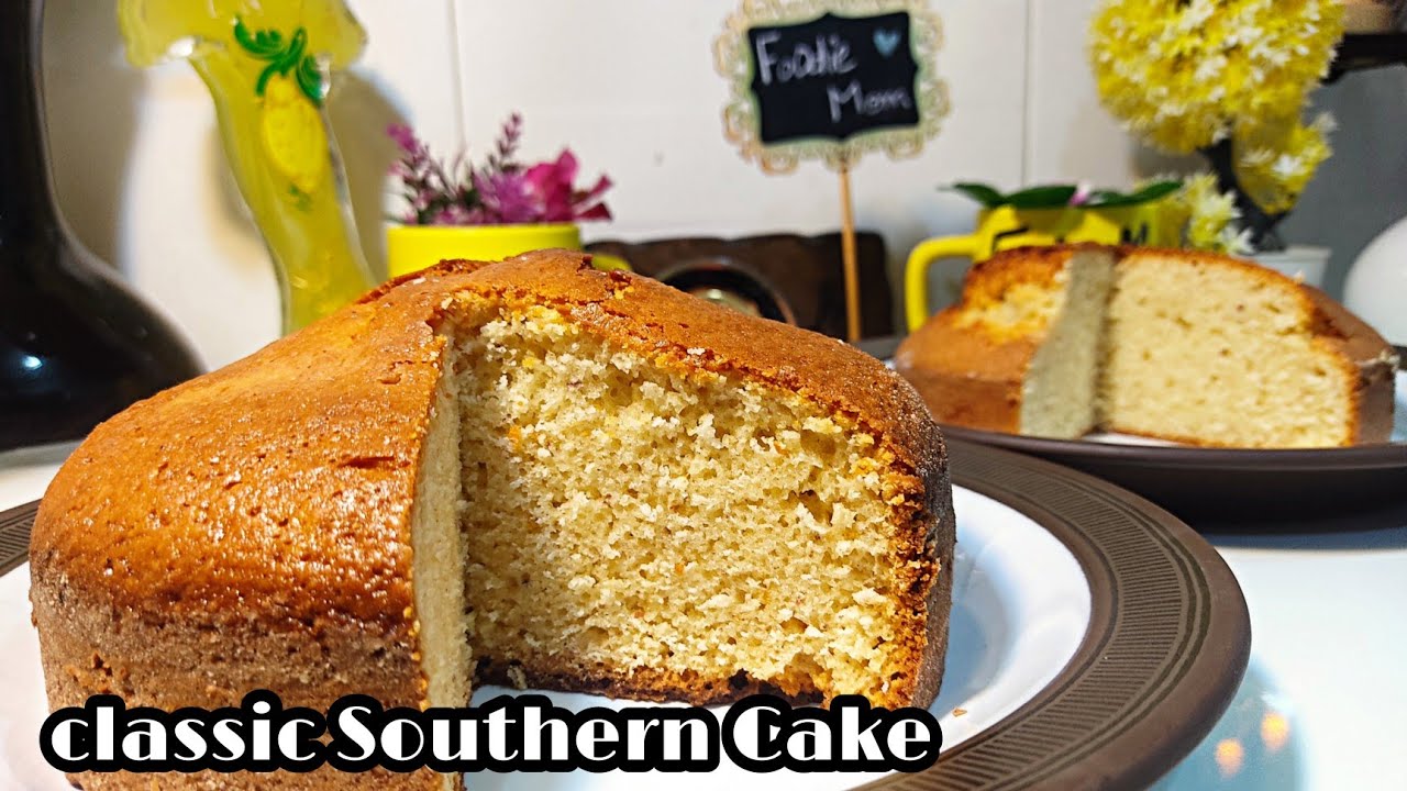 Classic Southern-Style Cake without Frosting | This cake will Melt in ...