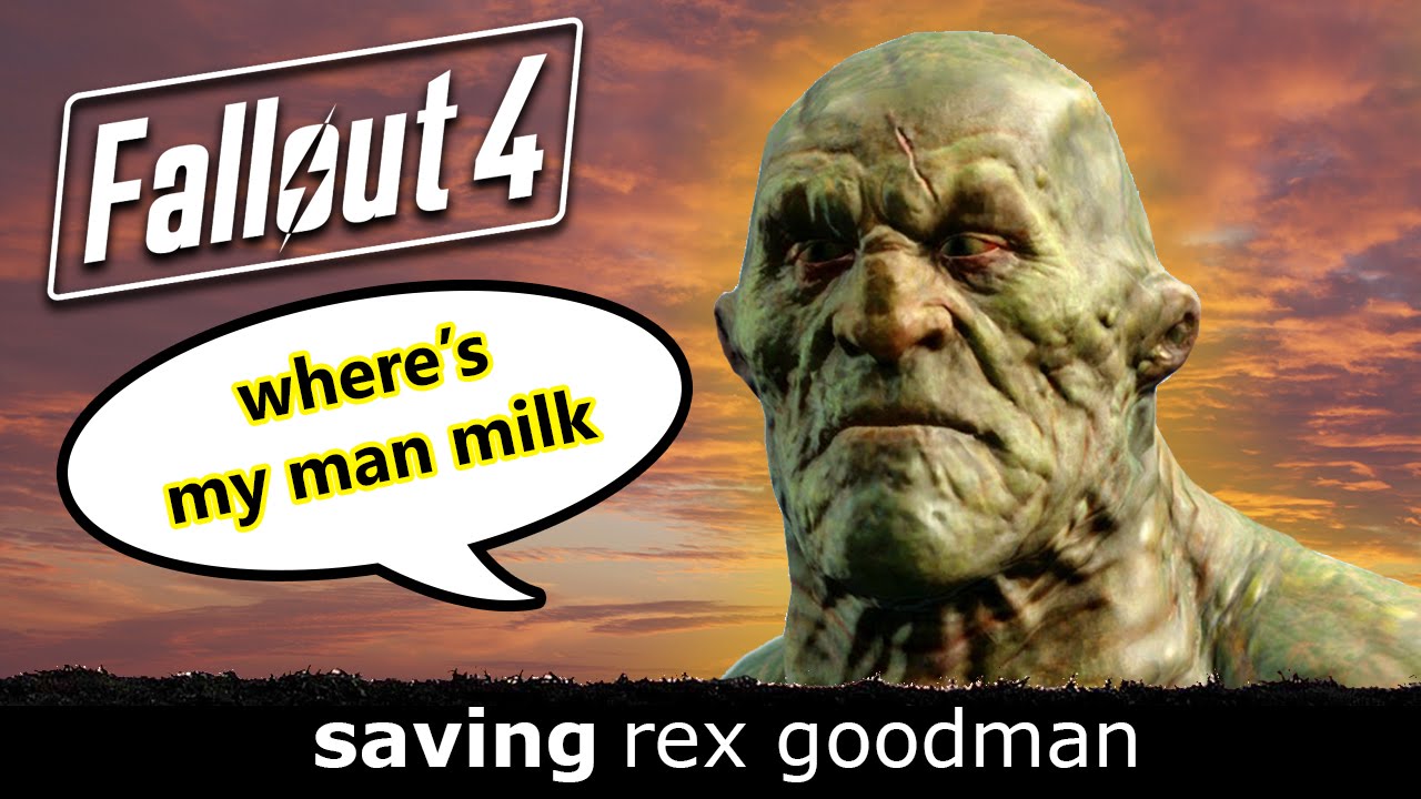 Fallout 4 - Saving Rex Goodman - Part #2 - YouTube