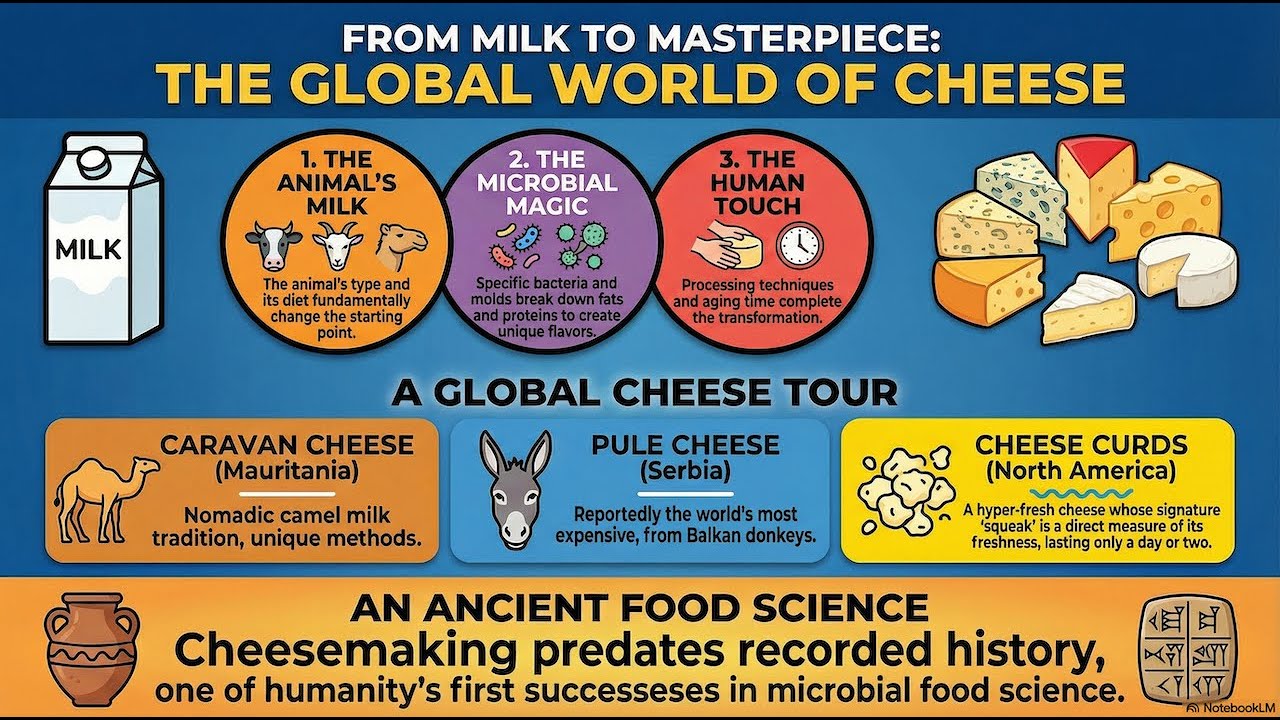 Curds, Culture, and Caravan: A Global Cheese Odyssey - YouTube