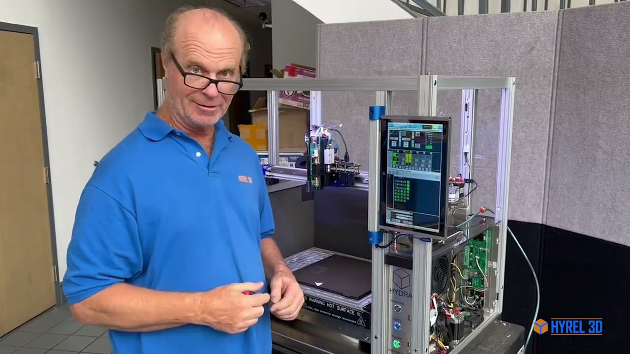 Demo of setup and test of the Hyrel 3D Pick-and-Place attachment. - YouTube
