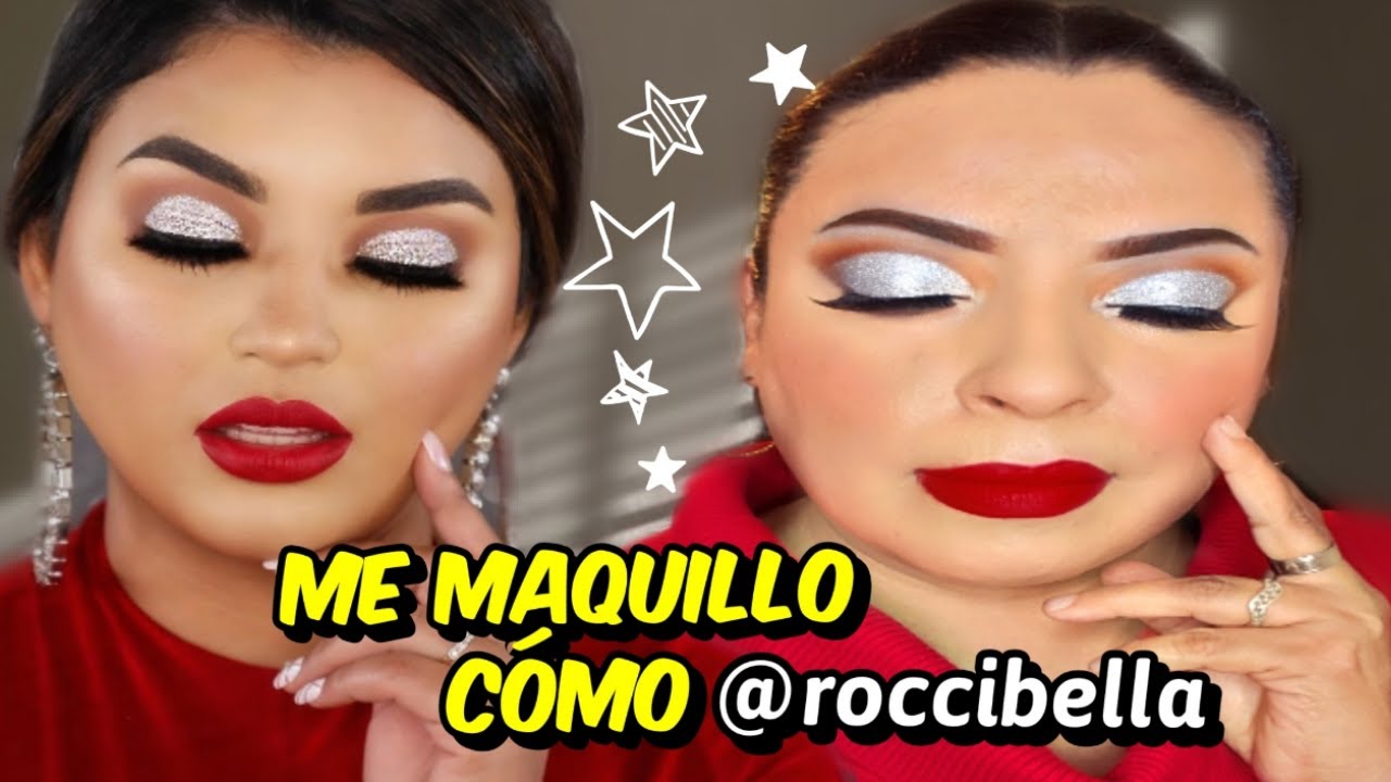 OMG ROCCIBELLA QUE ES ESTO? 🔥 SIGUIENDO UN TUTORIAL DE MAQUILLAJE DE ...