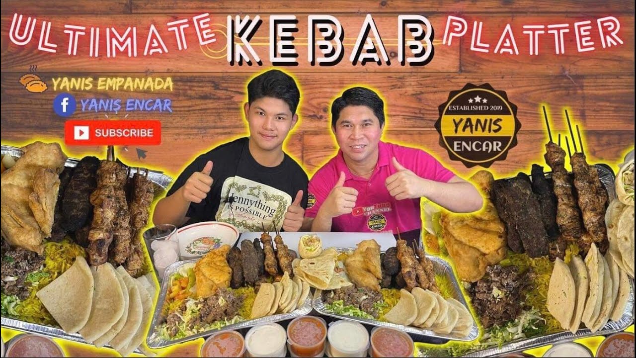 ULTIMATE KEBAB PLATTER | mukbang philippines - YouTube