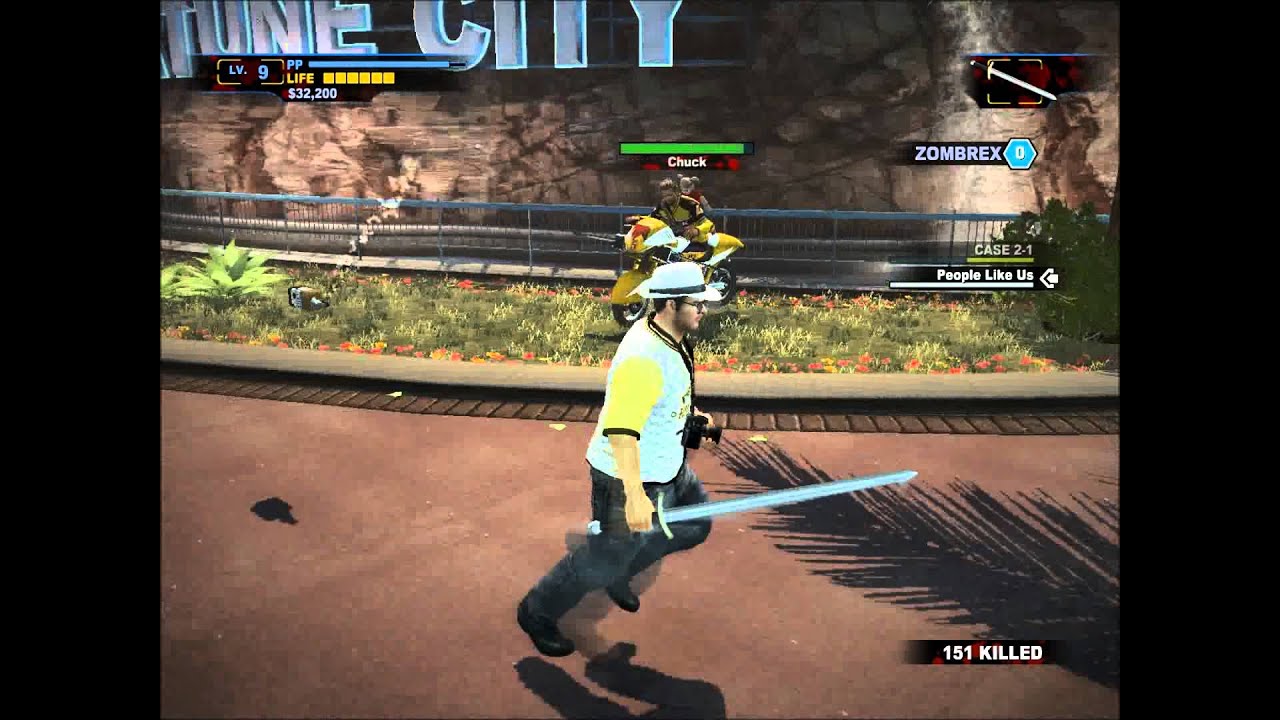Dead Rising 2: Off the Record - Psychopath Chuck Greene - YouTube
