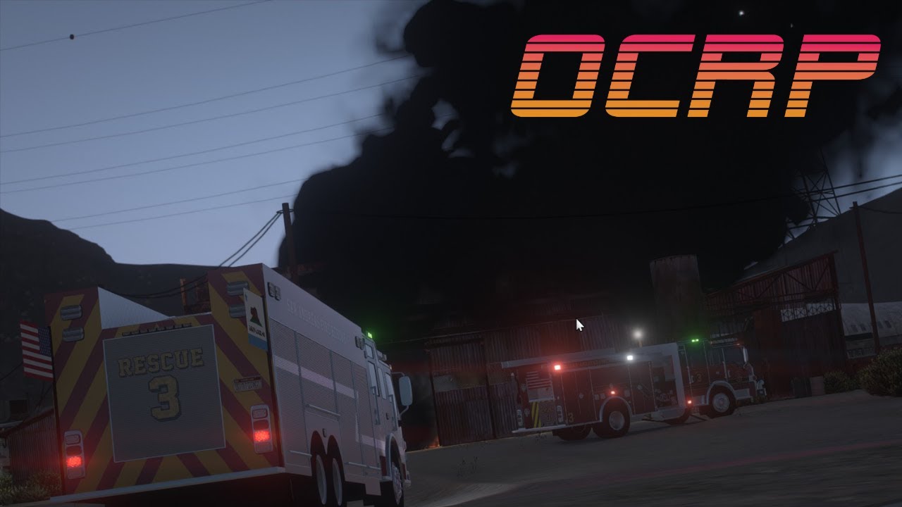 Scrap Yard Fire | GTA RP OCRP - YouTube
