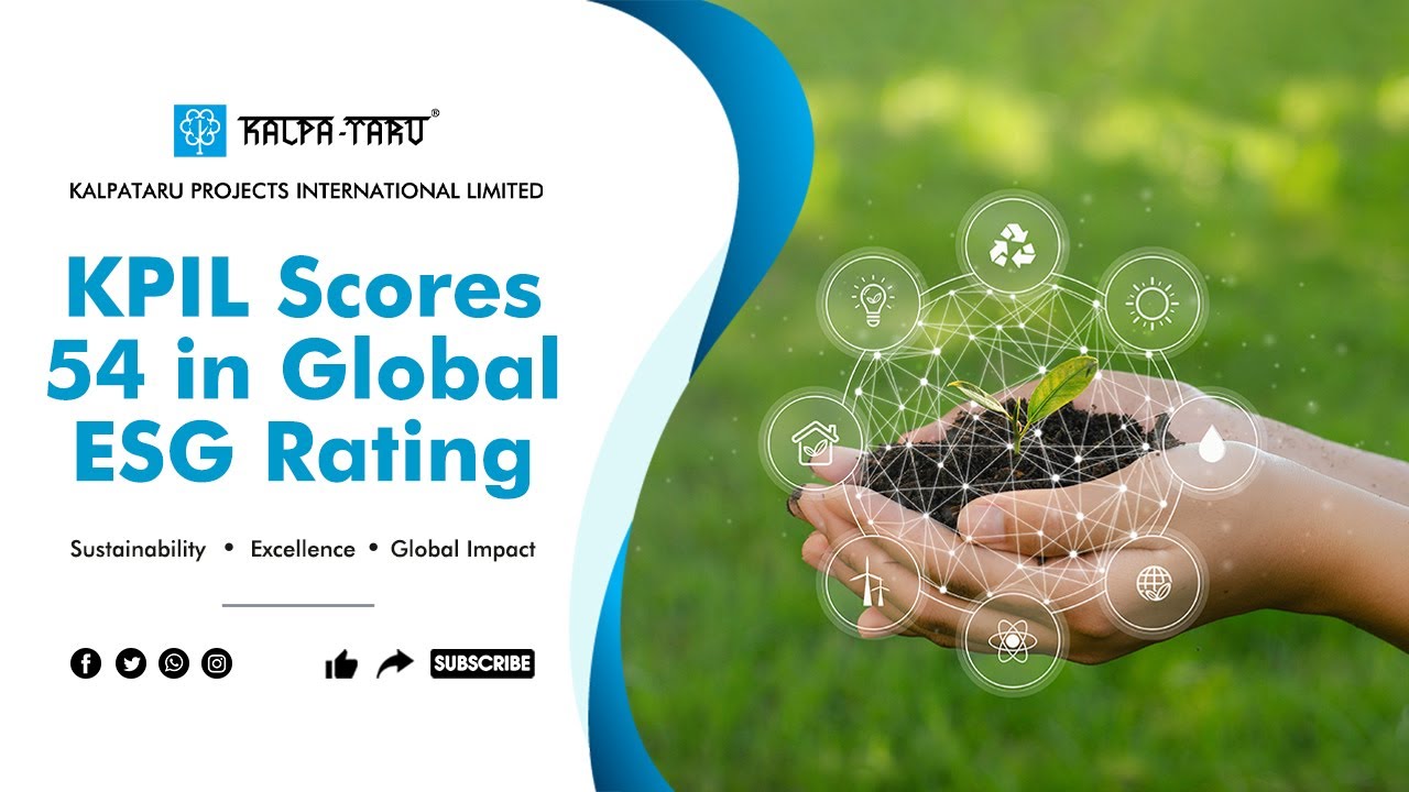 KPIL has achieved a significant score of 54 in the S&P Global ESG Assessment (DJSI) - YouTube