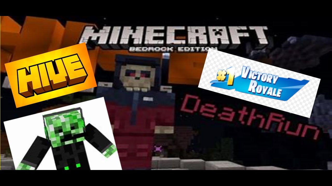 Me Easily Winning A Game Of Death Run On The Hive Server (Minecraft ...