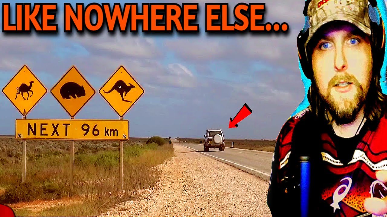 American Reacts to Driving The Australian Outback - YouTube