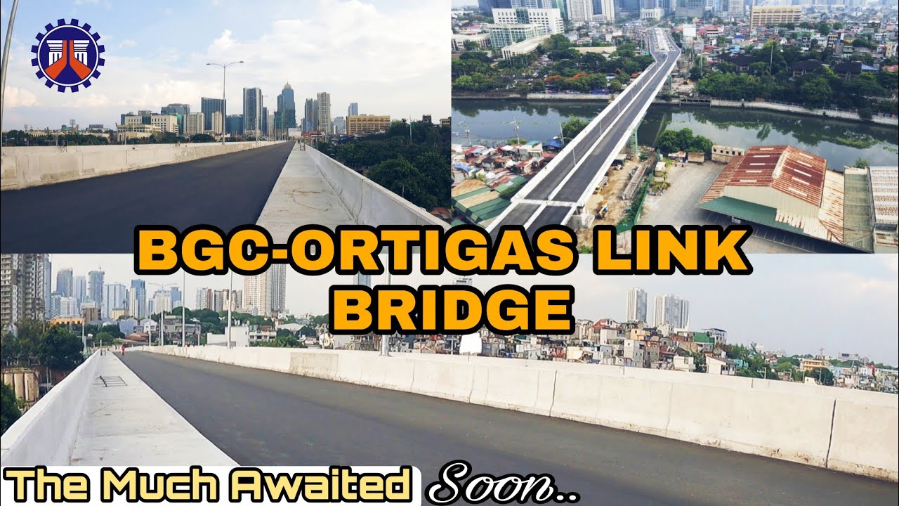 The much awaited BGC-ORTIGAS LINK BRIDGE Latest Update - YouTube