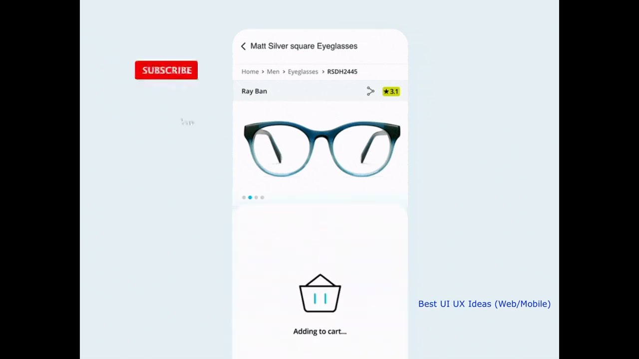 E-commerce Add to cart idea interaction Best #UI #UX #Design #Ideas - Web and Mobile - YouTube