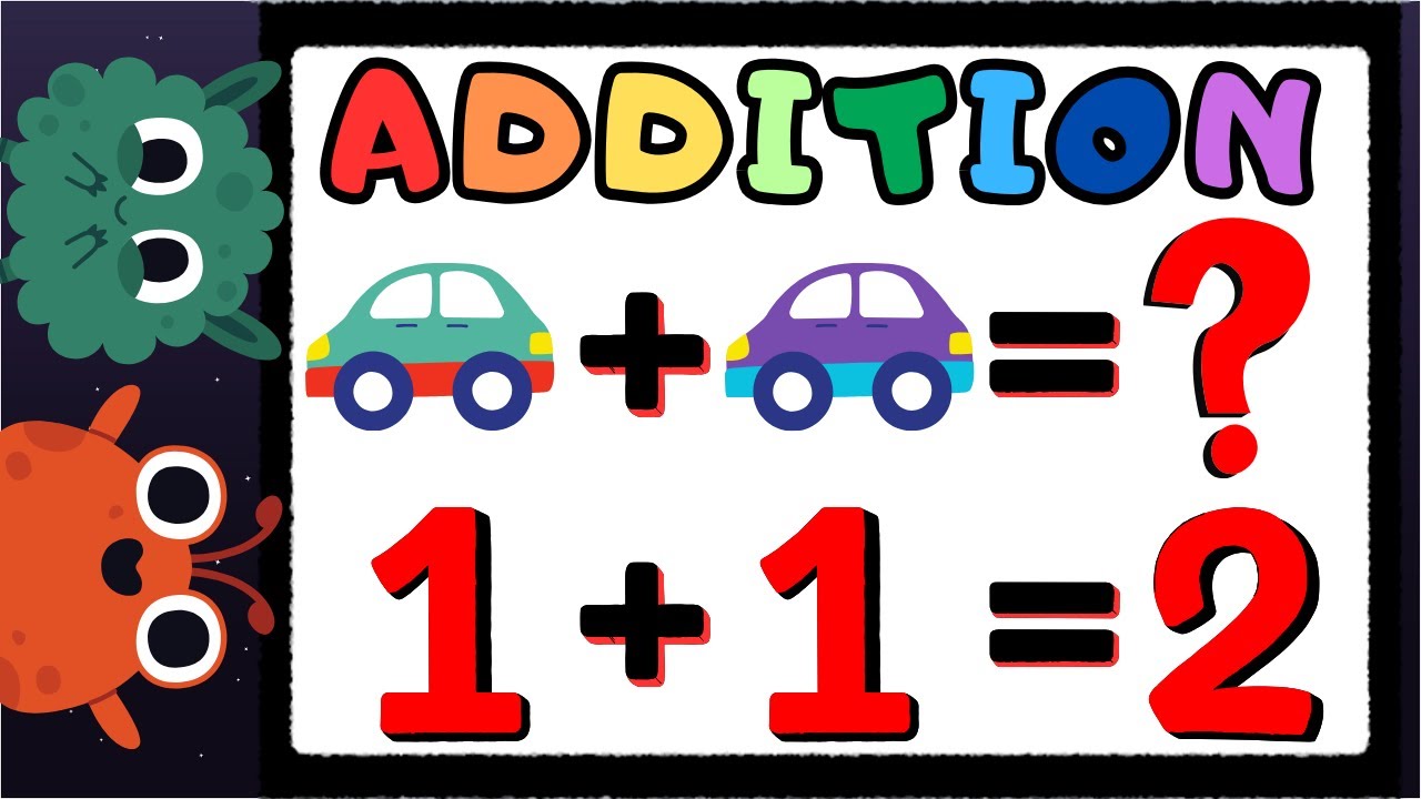 Addition - Math For Kids / Learn Addition In Space / English ...