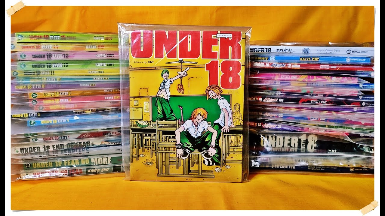 All Cover Komik Under 18 | Zint (Gempak Starz) - YouTube