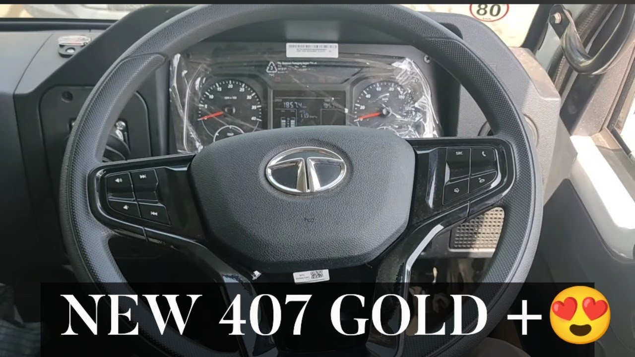 NEW TATA MODEL 407 GOLD + SFC Full AC Full Review Hindi ll TATA ll ...