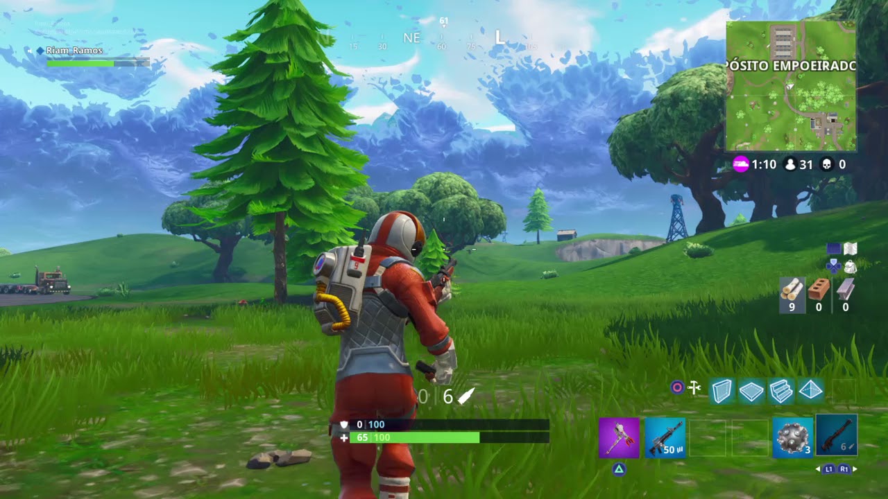 matando com rifle de caça - Fortnite Battle royale - YouTube