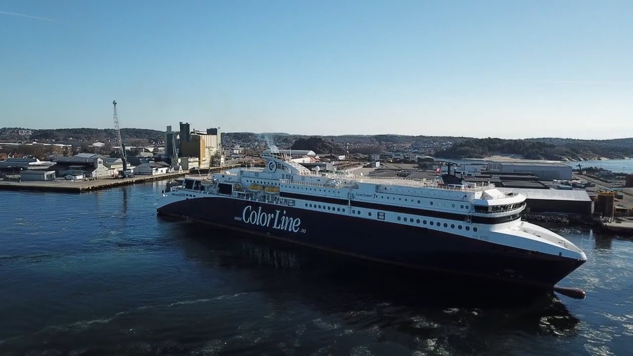 MS Superspeed 1 in drone view - YouTube