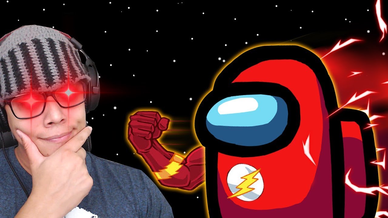 VIREI O FLASH IMPOSTOR 🤫 | Among Us - YouTube