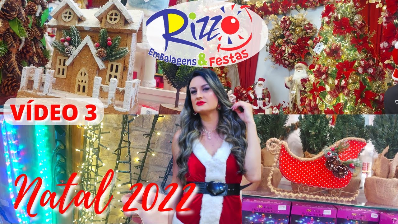 Já é Natal 2022 na loja RIZZO Parte 3| Top em Orlando - YouTube