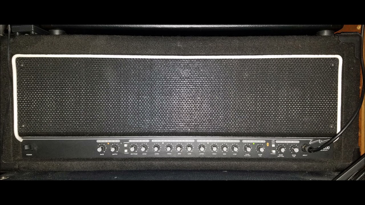 Crate GT-200 - Rhythm Channel boosted - YouTube
