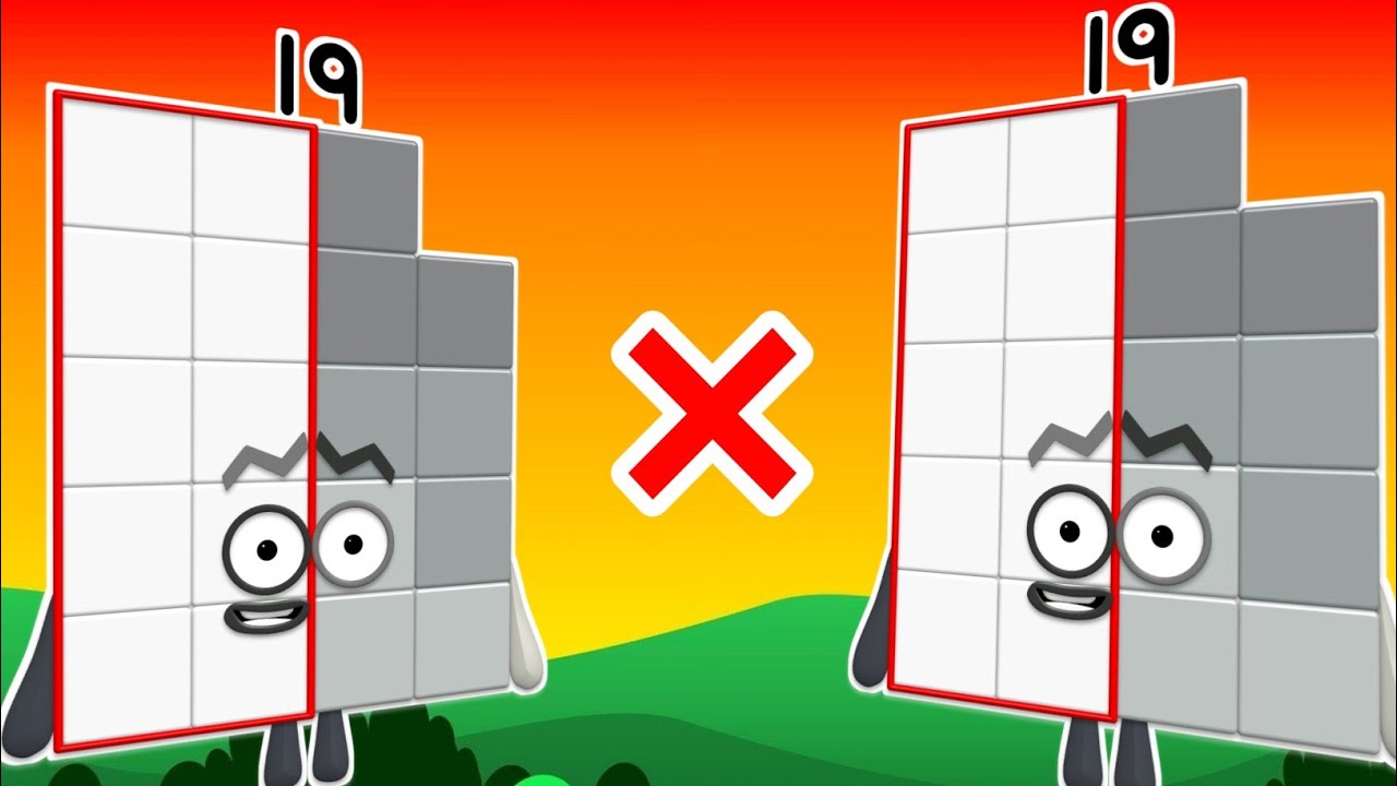 NUMBER BLOCKS TWO SAME NUMBER MULTIPLICATION || NUMBER BLOCKS ...