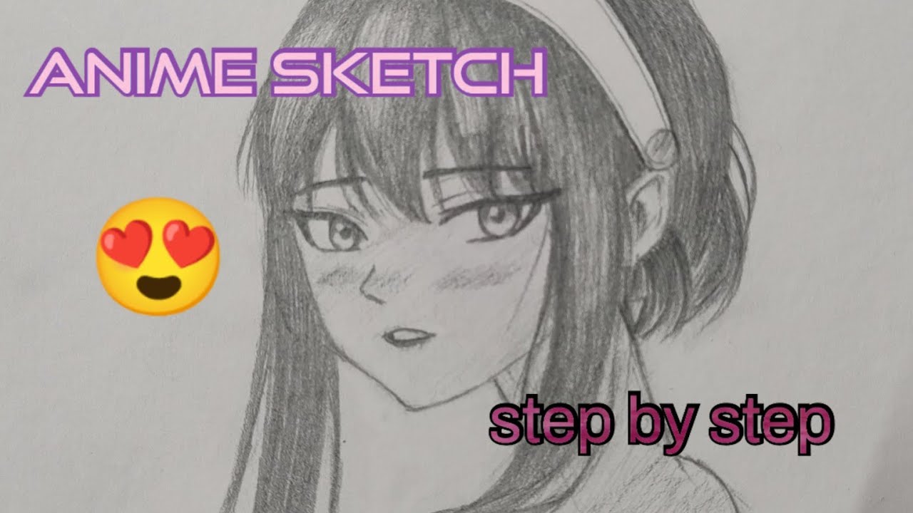 how to draw anime face and body | how to draw yor forger from spy x ...