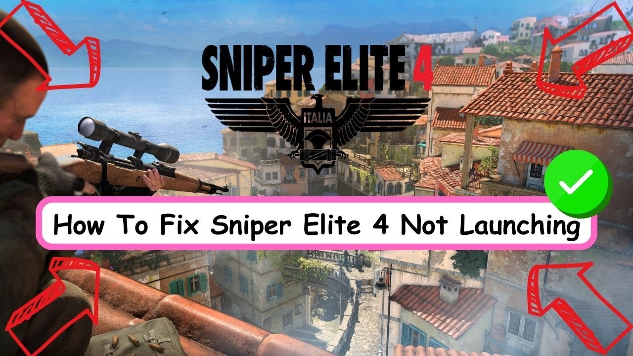 Fix Sniper Elite 4 Not Launching, Black Screen, Not Opening | Sniper Elite 4 Stuck on Loading ...