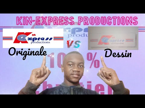 Kin-Express Multi-Services logo dessin 💿 3D dessin - YouTube