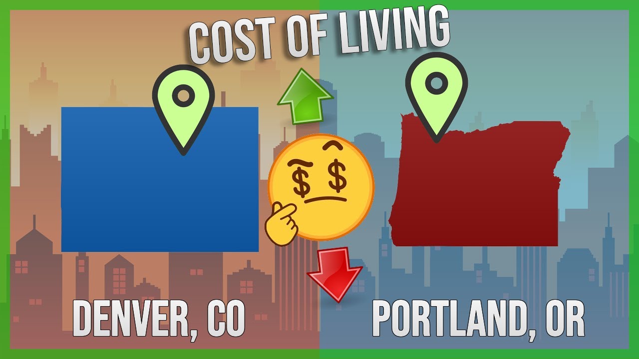 Denver, CO vs Portland, OR Cost of Living/Travel Price 2025 Comparison ...