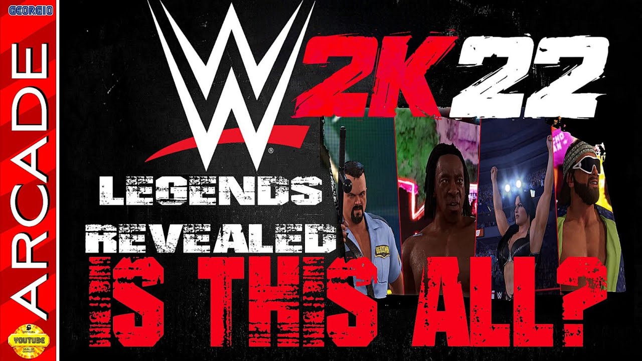 WWE 2K22 LEGENDS REVEALED - YouTube