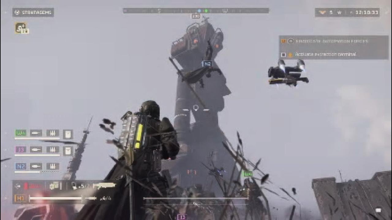 Helldivers can fly now - YouTube