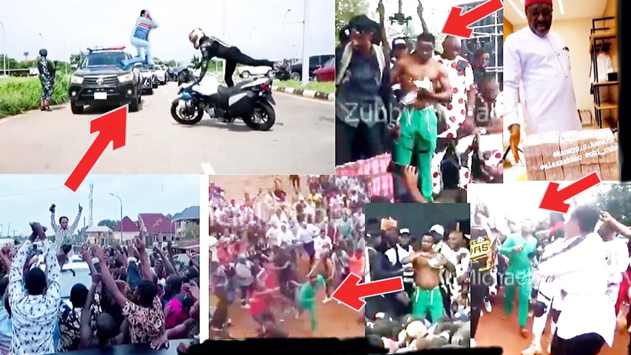 Moment Prophet Odumeje, Davido & Zubby Michael Arrive At Obi Cubana ...