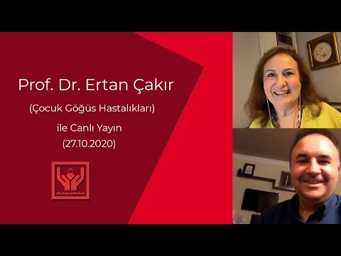 Prof. Dr. Erkan Çakır (Çocuk Göğüs Hastalıkları)  ile Canlı Yayın 27.10.2020 (2. Bölüm)